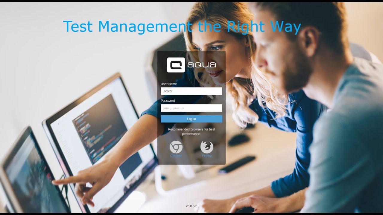 aqua Test Management Software Overview - YouTube