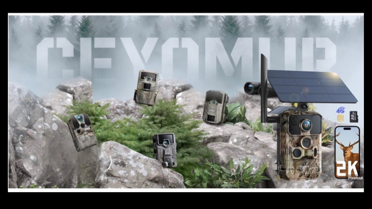 Review of the Ceyomur CY80 Cellular Trail Camera - YouTube