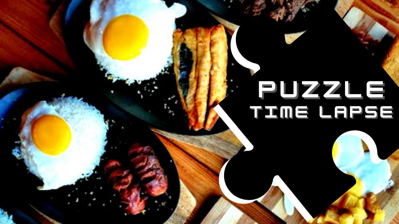 Breakfast | Puzzle Time Lapse #food - YouTube