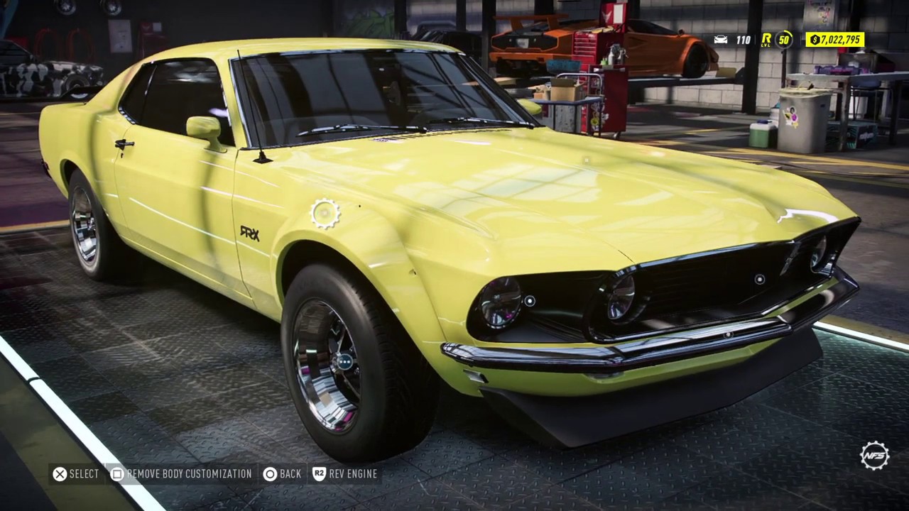 NFS HEAT: RTR MUSTANG Visual Customization - YouTube