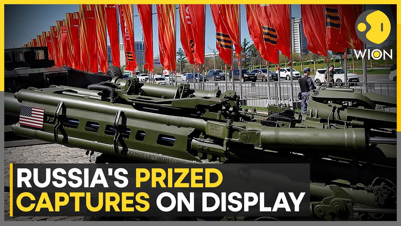 Russia-Ukraine War: Moscow flaunts war trophies | Latest News | WION ...