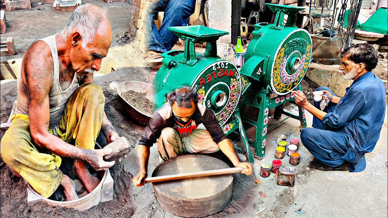 Incredible Techniques of Manufacturing Wheat Grinding Flour Making ...