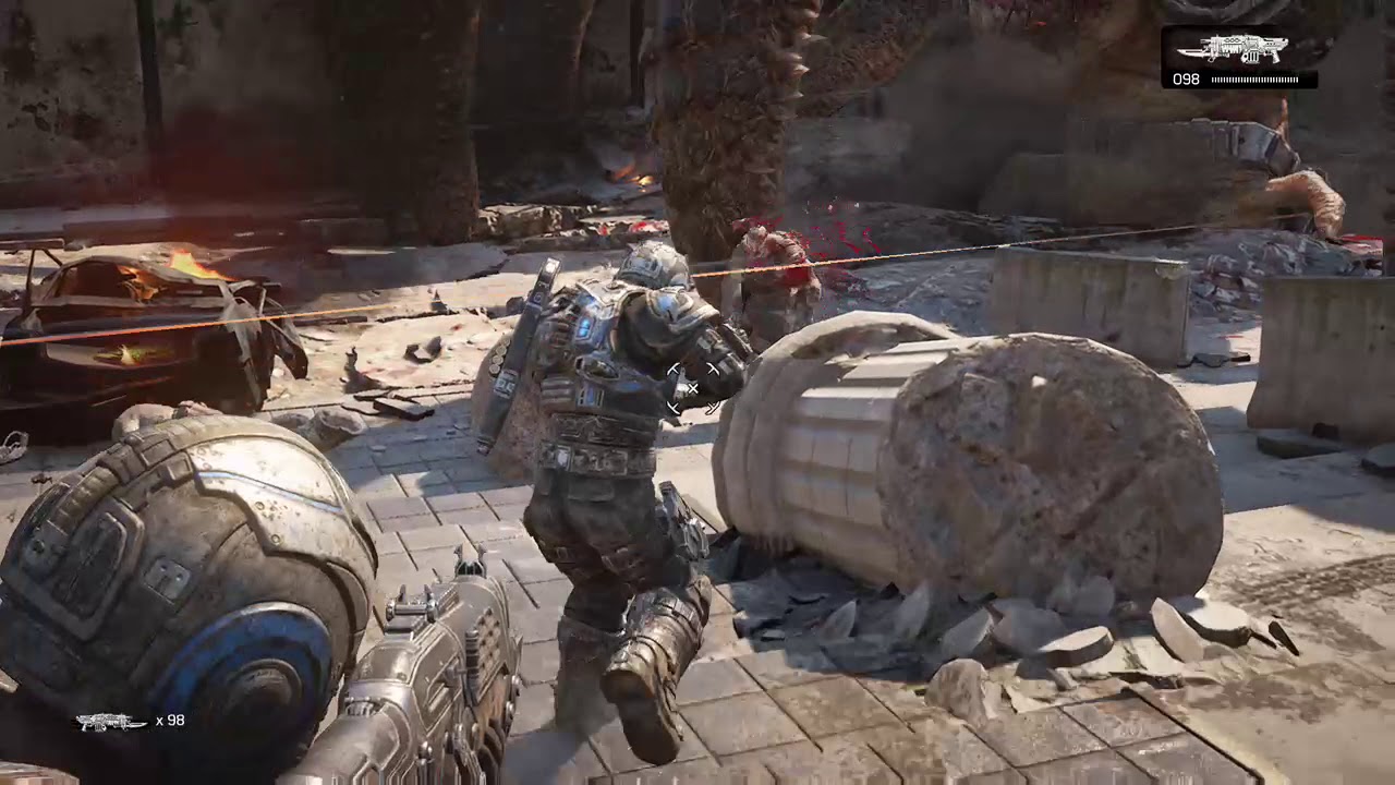 ejecución de martillo del alba gears of war 4 - YouTube
