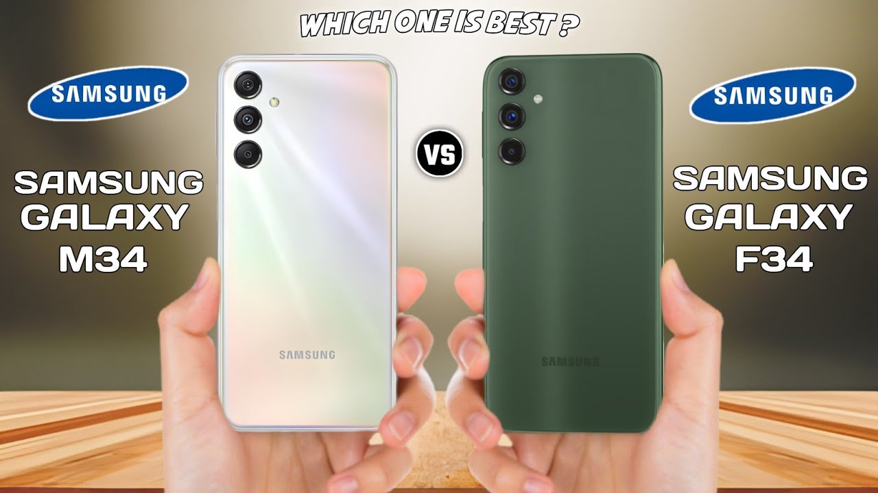 Samsung Galaxy M34 Vs Samsung Galaxy F34 Full Comparison ⚡ Which One Is ...