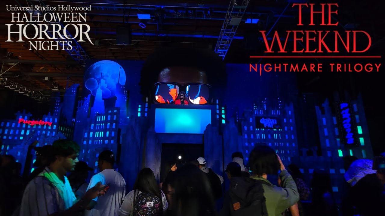 The Weeknd Nightmare Trilogy - Halloween Horror Nights 2024 - Universal ...