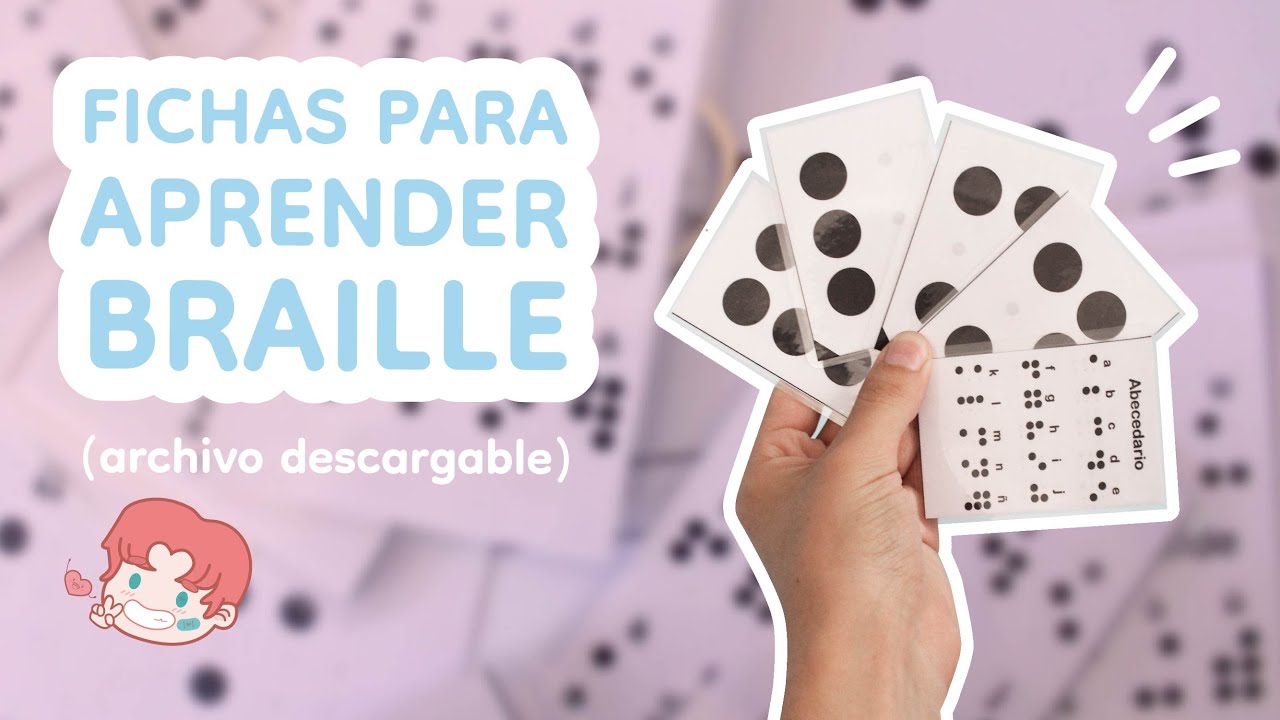 Aprendamos Braille con fichas - Archivo Gratis ☾ - YouTube