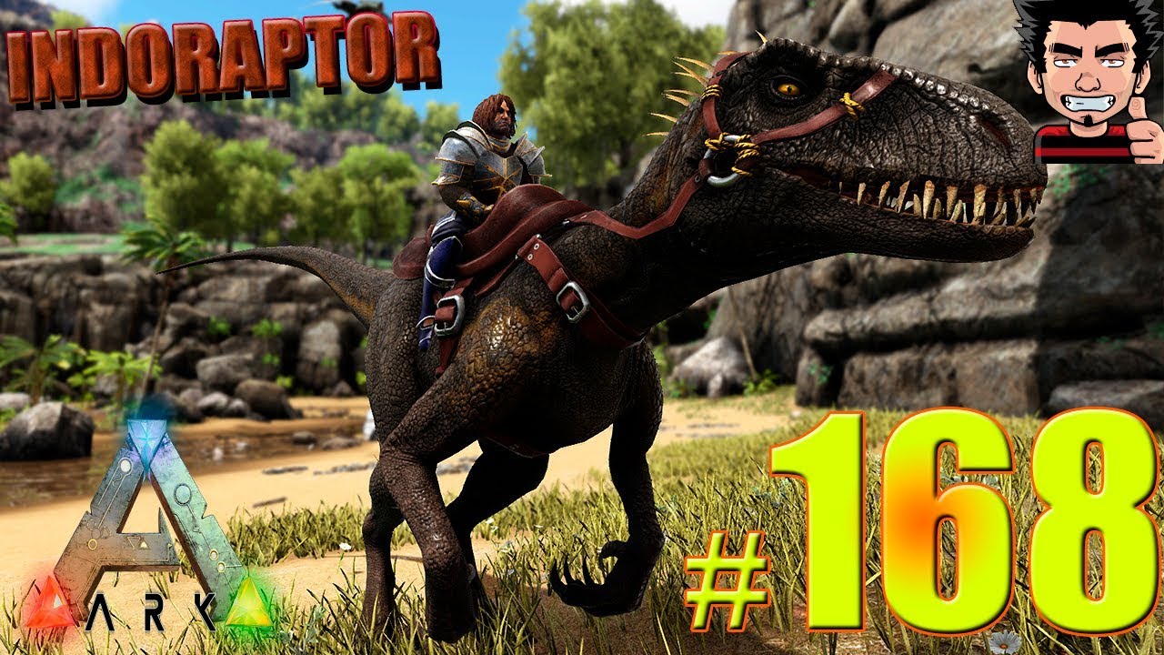 ARK SURVIVAL EVOLVED INDORAPTOR CAPTURA NUEVO DINOSAURIO RAGNAROK ...