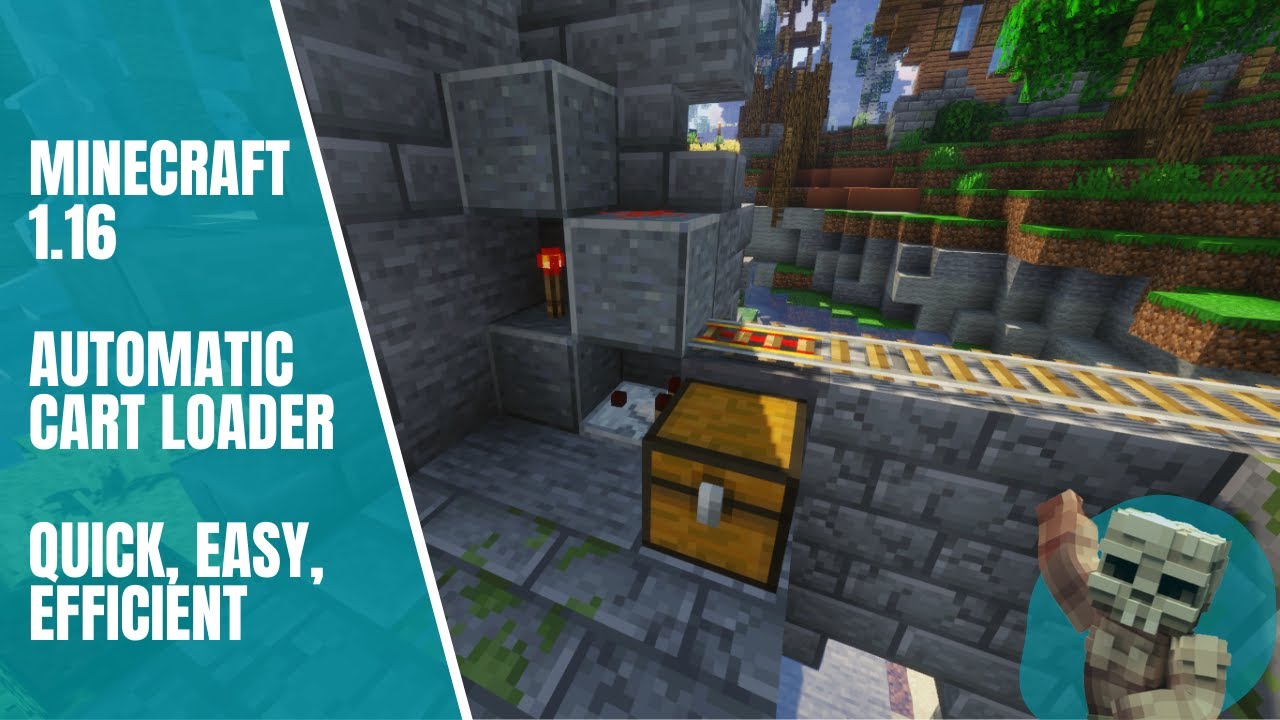Minecart Unloader - Minecraft Tutorial - YouTube