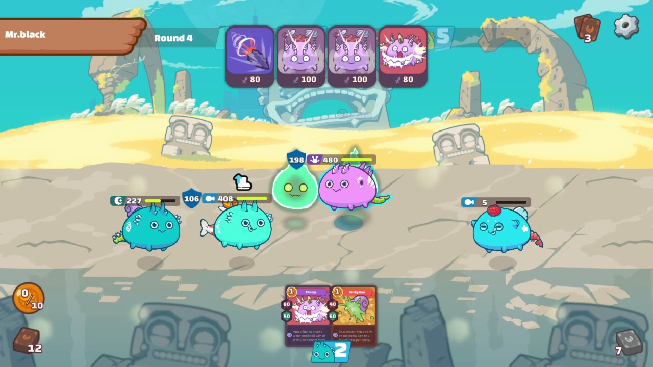 AXIE CLUTCH GAMEPLAYZ TERMI BUILD FIRST TIME TOP 300 :) - YouTube