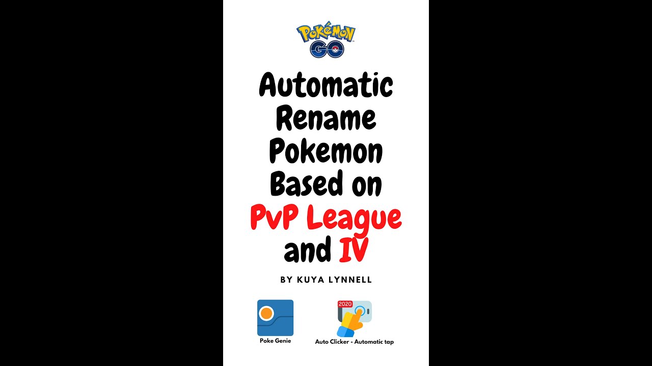[TRAILER] Automatic Rename Pokemon Based on PvP League and IV using ...
