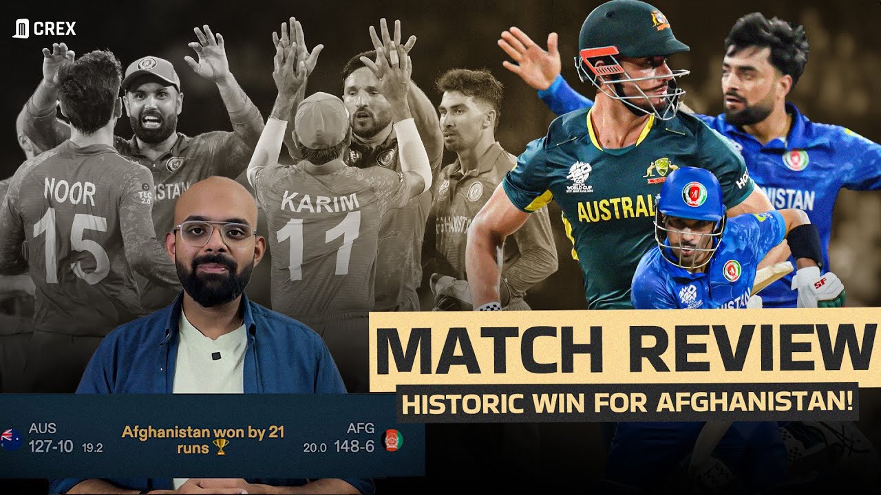 Afg vs Aus Match Review: Afghanistan Scripts History Defeating ...