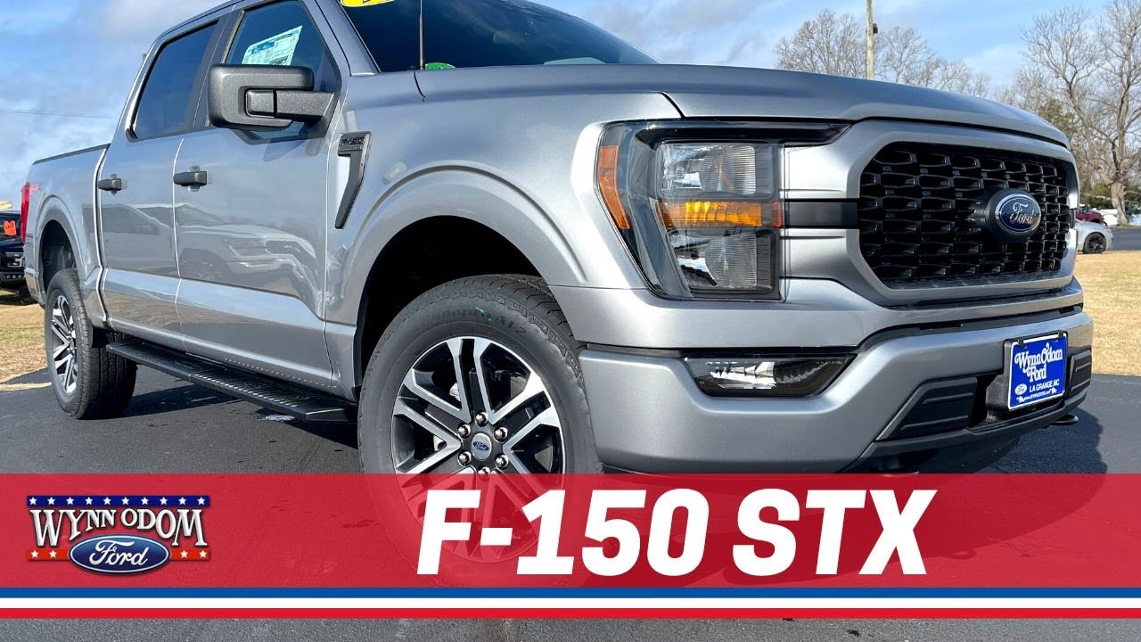 🔥 NEW 2023 Ford F-150 STX Iconic Silver | Wynn Odom Ford - YouTube