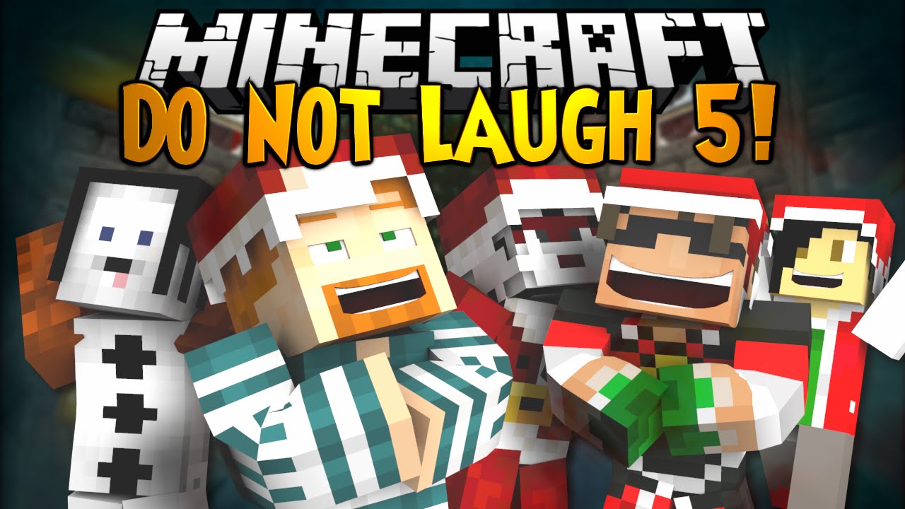 Minecraft Mini-Game: DO NOT LAUGH 5! - Christmas Special! - YouTube