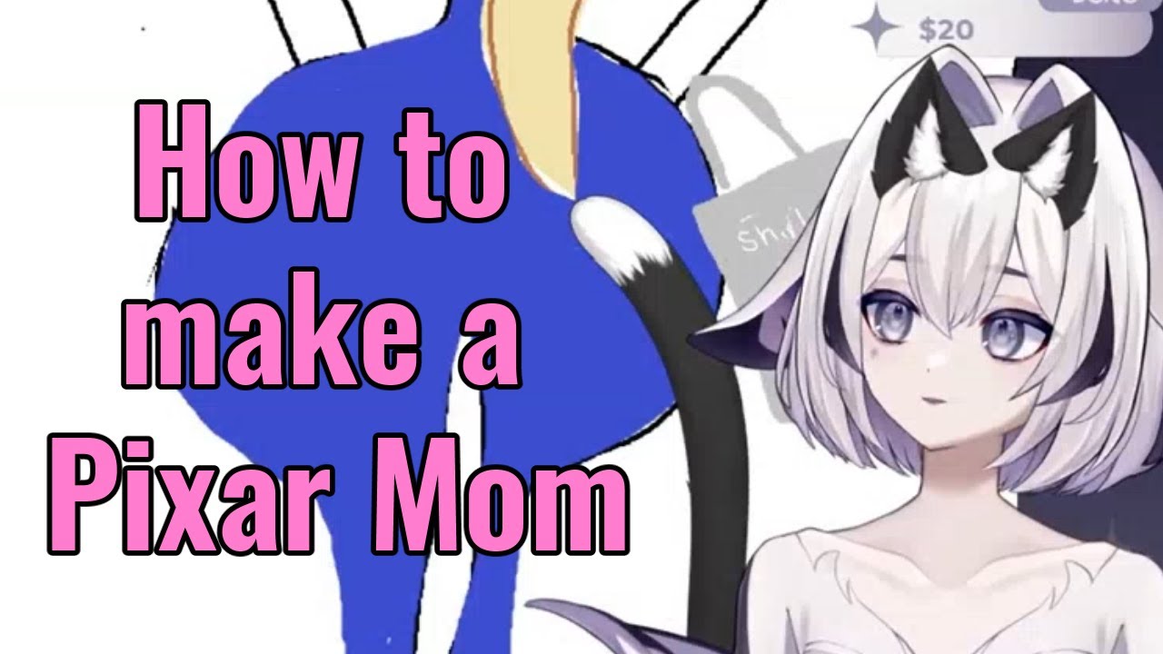 How to make a Pixar Mom A-s - YouTube