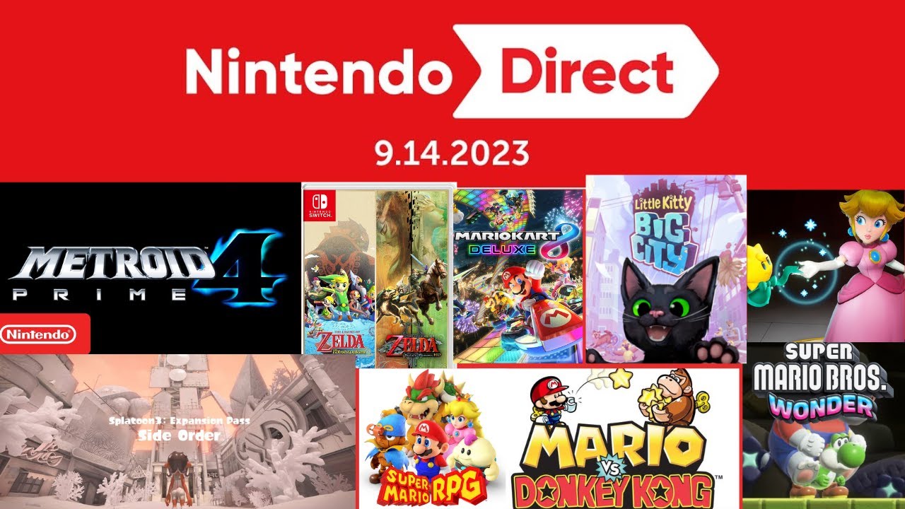 September 14 Nintendo Direct [What games we can expect] - YouTube