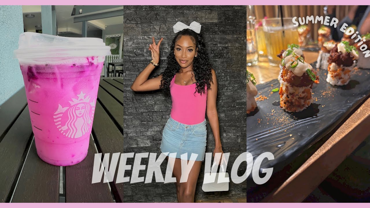 Vlog| Barbie premiere + diarrhea in public + trying new food etc. - YouTube