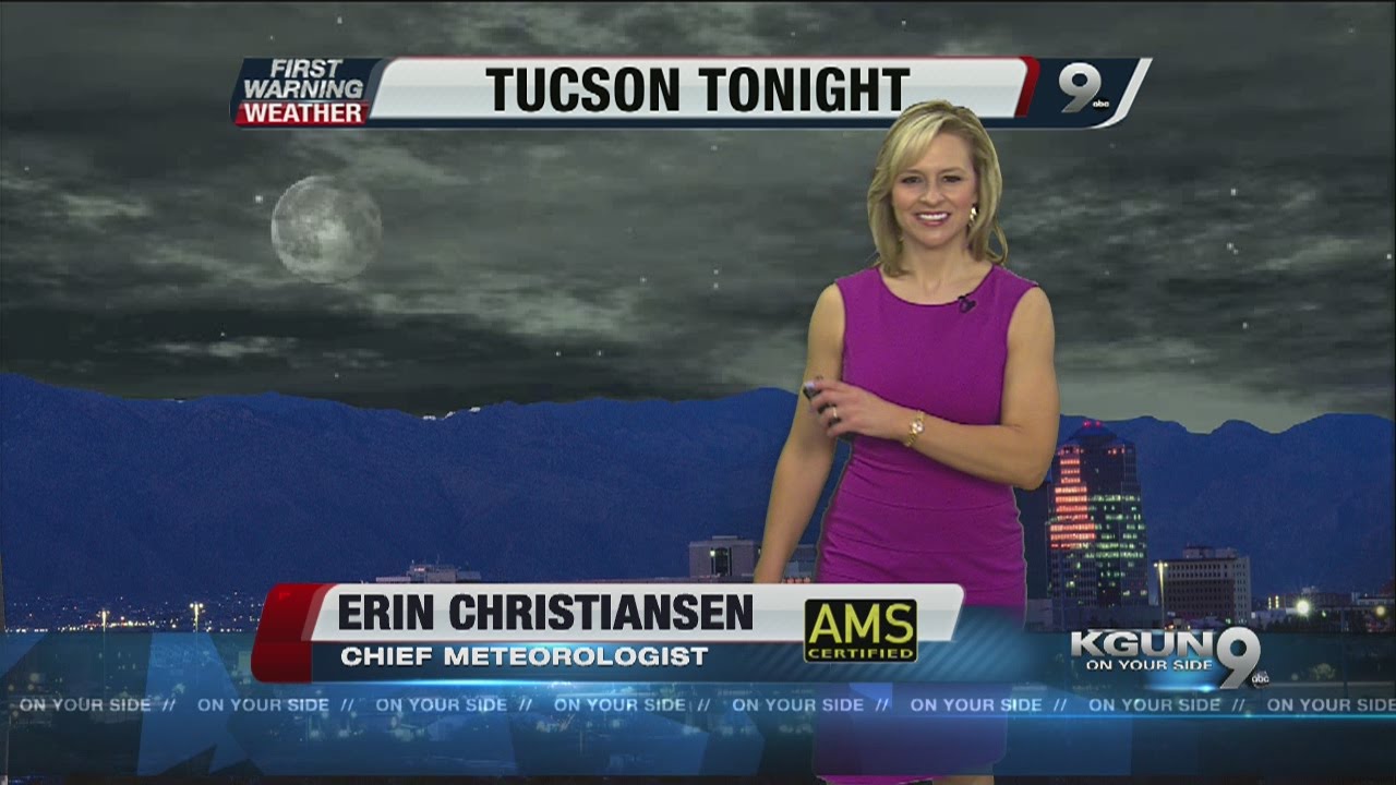 Chief Meteorologist Erin Christiansen's KGUN 9 Forecast Tuesday, July ...