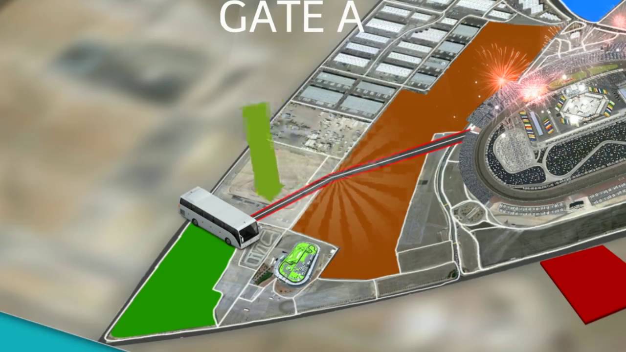 EDC SHUTTLE LOT DROP OFF & PICKUP LOCATION - YouTube