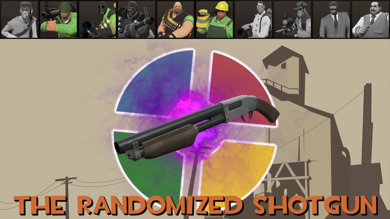 [TF2C] Joke Weapon Demonstration: The Randomized Shotgun - YouTube