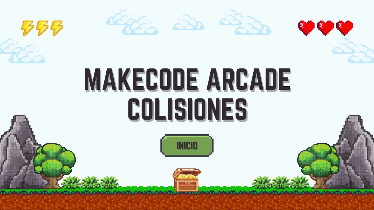 3. MakeCode Arcade - Colisiones - YouTube