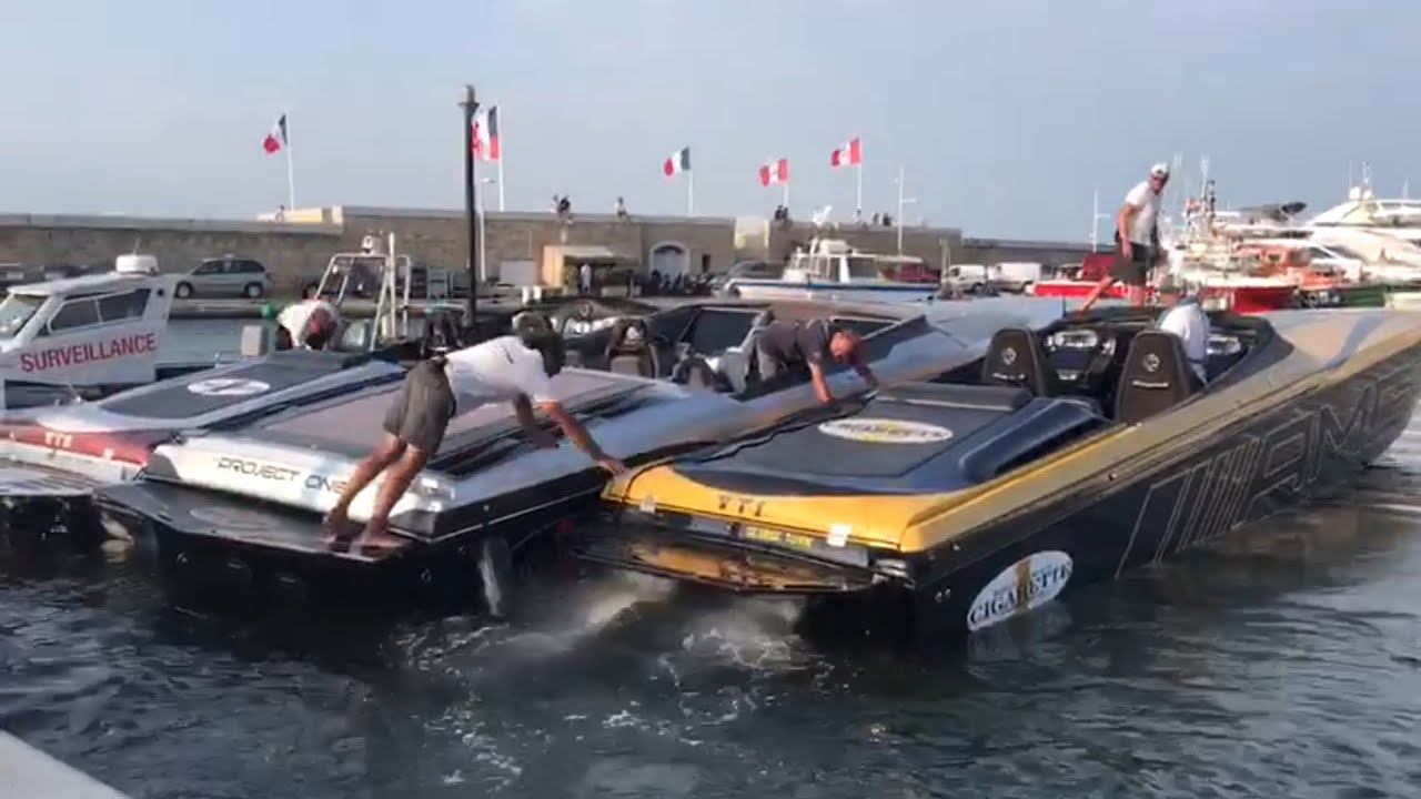 GO FAST 3,100hp CIGARETTE AMG BOATS with speed up to 140mph - YouTube