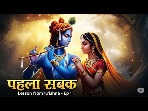 Lesson from krishna👆🥰 episode 1 |Gnarly #krishna#radha - YouTube