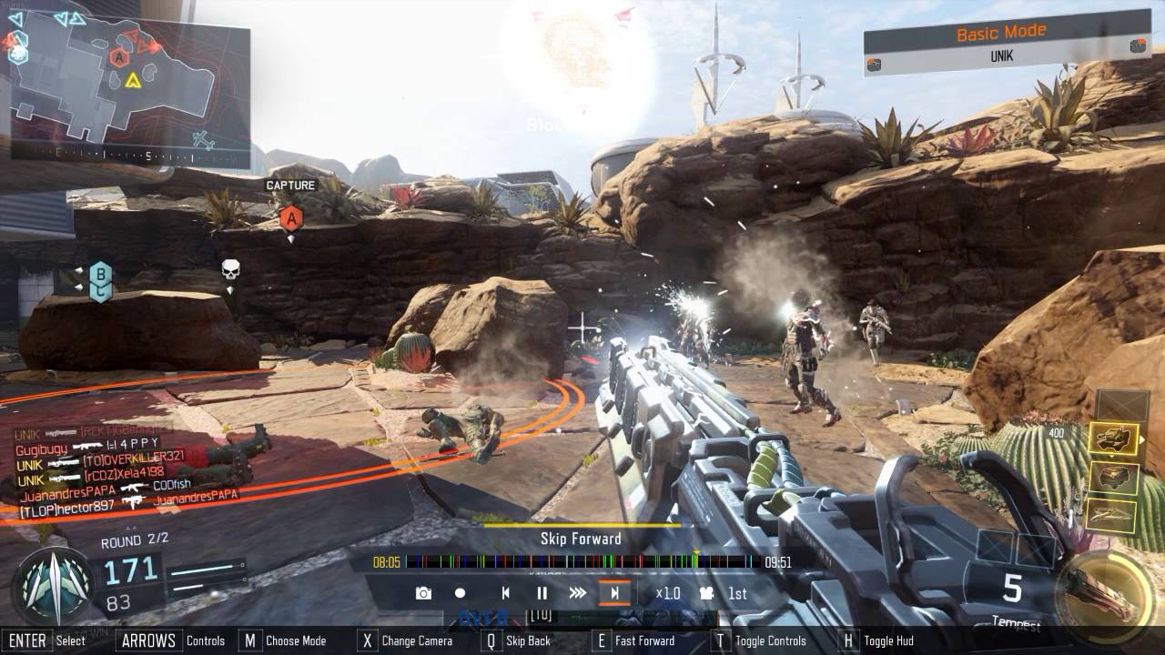 Call of Duty: Black Ops 3 - Tempest Frenzy Kill - YouTube