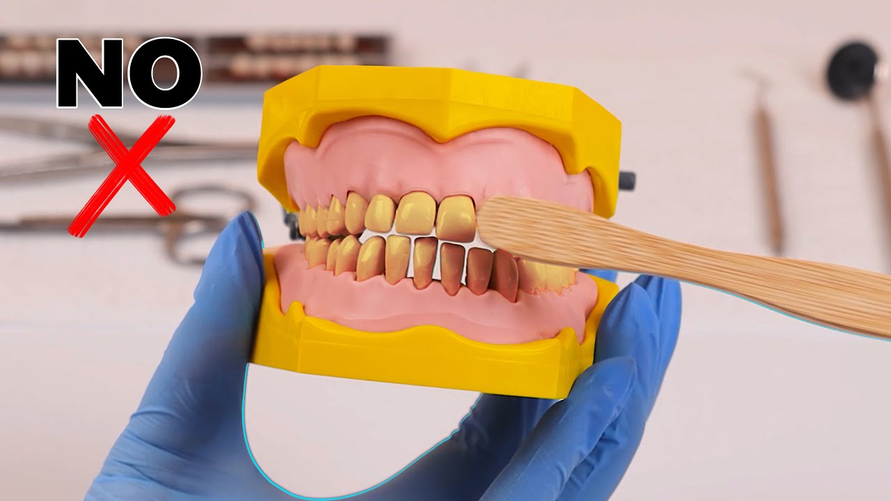 96% of PEOPLE Do It WRONG | BRUSH Your Teeth Like a DENTIST! - YouTube