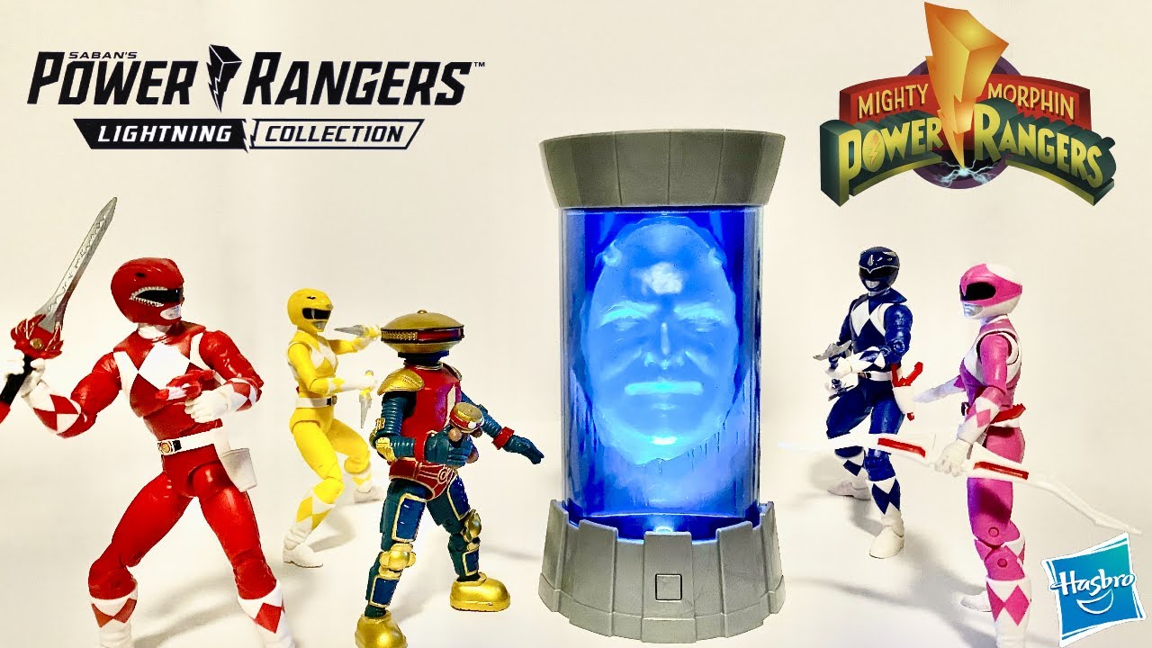 Hasbro Lightning Collection Mighty Morphin Power Rangers Zordon & Alpha ...