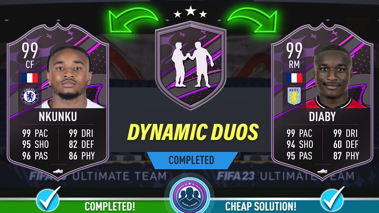 99 Dynamic Duos Christopher Nkunku & Moussa Diaby SBC Completed - Cheap ...