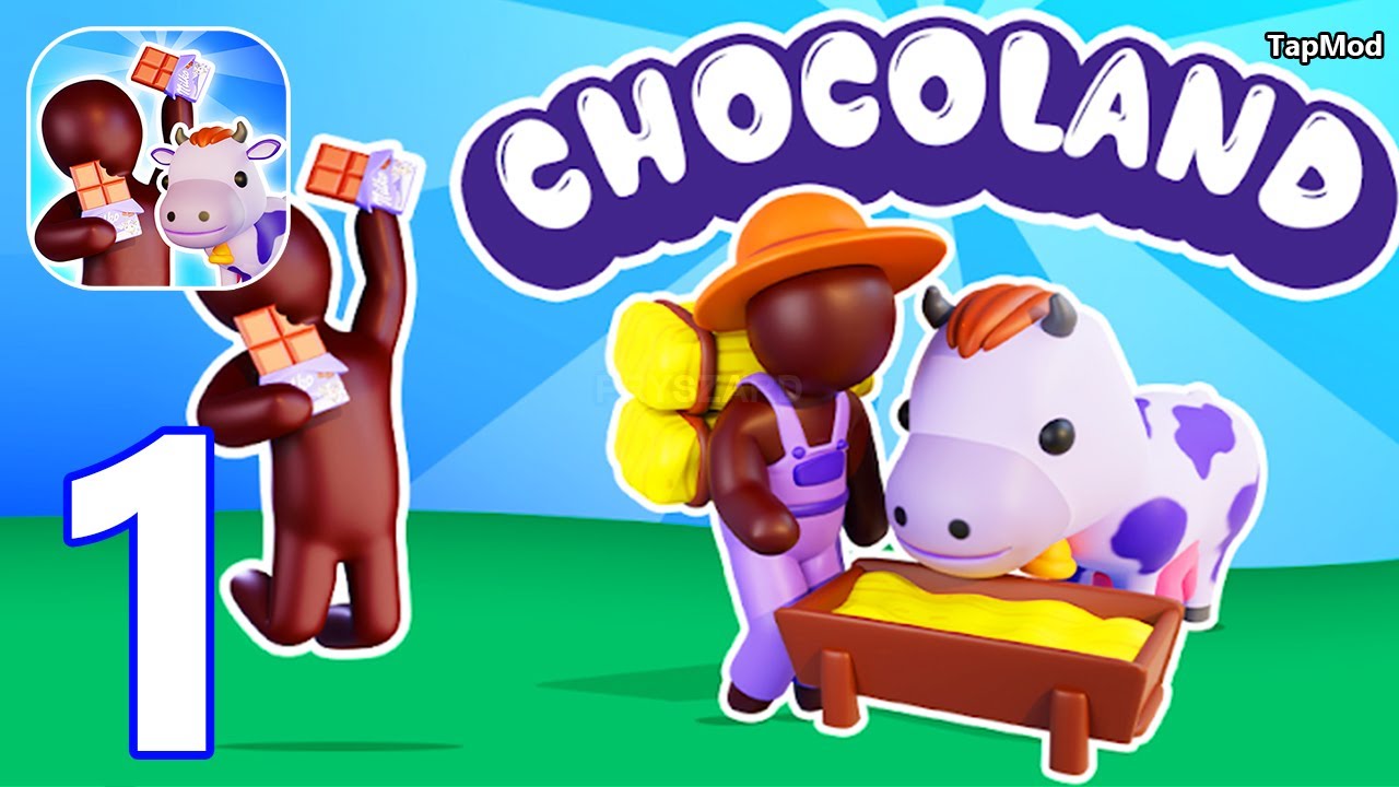 Chocoland Gameplay Walkthrough Part 1 Stickman Choco Factory - iOS ...
