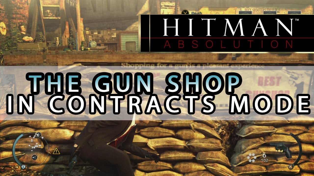 Hitman Absolution Guns