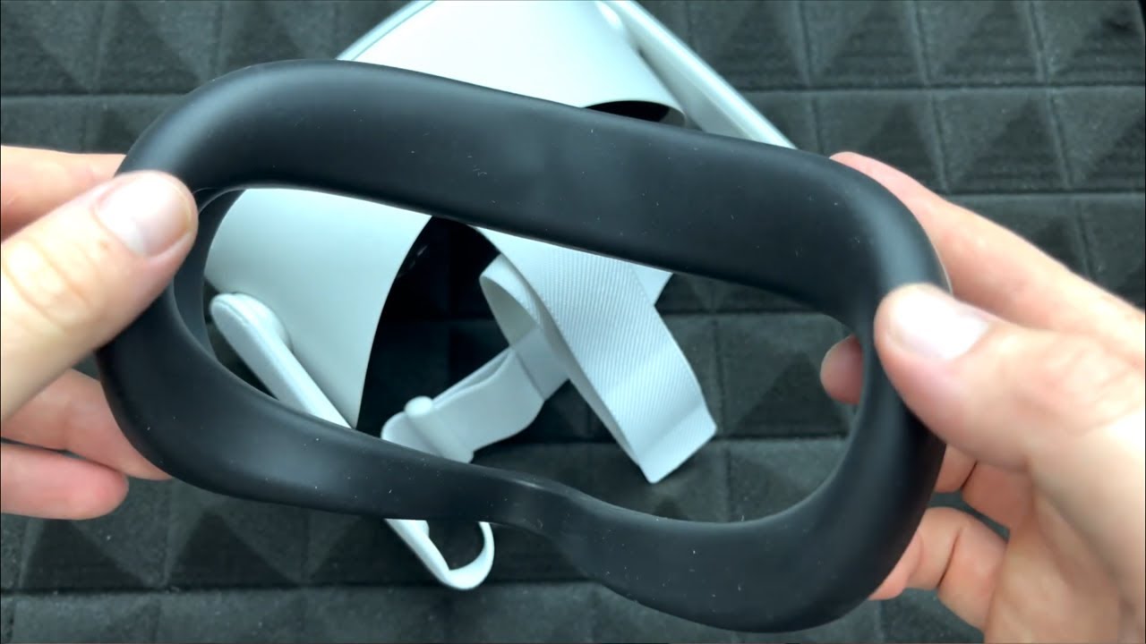 How to Install the Silicone Cover for Meta Quest 2 - YouTube