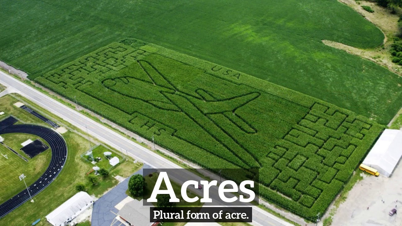 What are Acres? | How Do Acres Look? | How to Say Acres in English ...