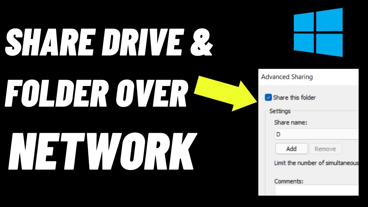 How To Share Folders Drives From One Computer To Another Computer Windows 10 11 YouTube how-to-share-folders-drives-from-one-computer-to-another-computer-windows-10-11-youtube