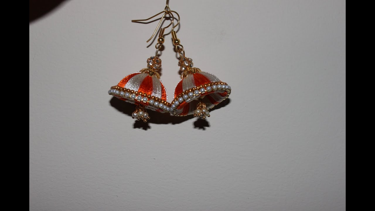 Latest Silk Thread Jumka Designs Collection| My Over All Silk Thread ...