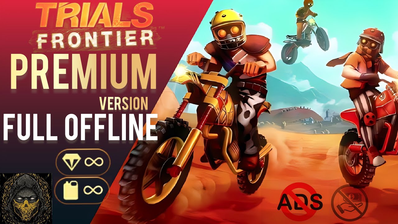 Trials Frontier Premium Version Gameplay + Download For Android - YouTube