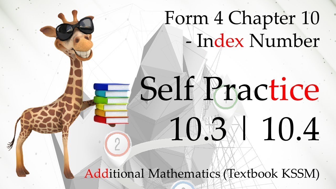 Form 4 Add Maths KSSM Chapter 10 - Self Practice 10.3 | Self Practice ...