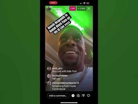 Boosie BadAzz Responds “Y’all Kodak Fans Can get off my Live “ - YouTube
