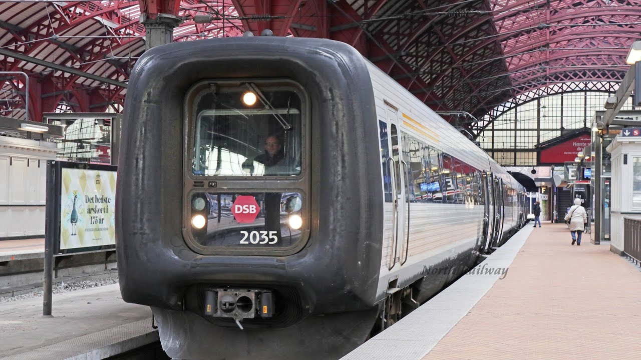 [DSB] IR4 InterCity For Esbjerg | Copenhagen Central Station , Denmark ...