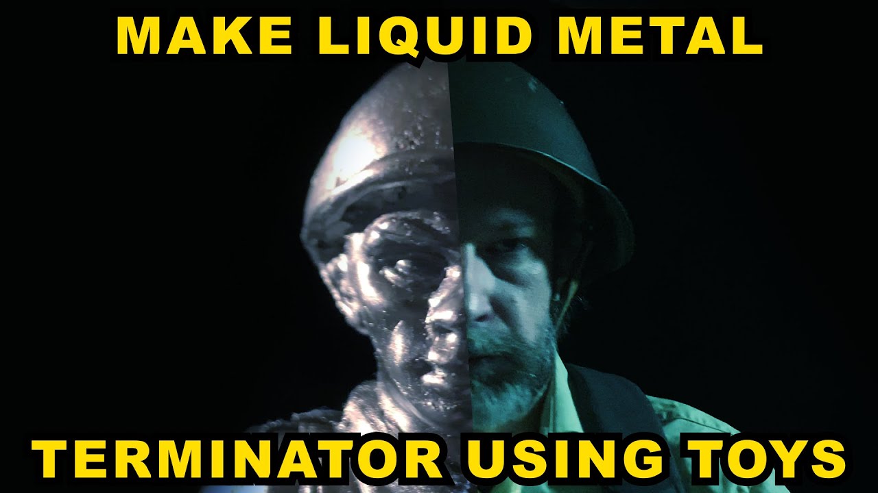 How to make liquid metal Terminator using toys - YouTube