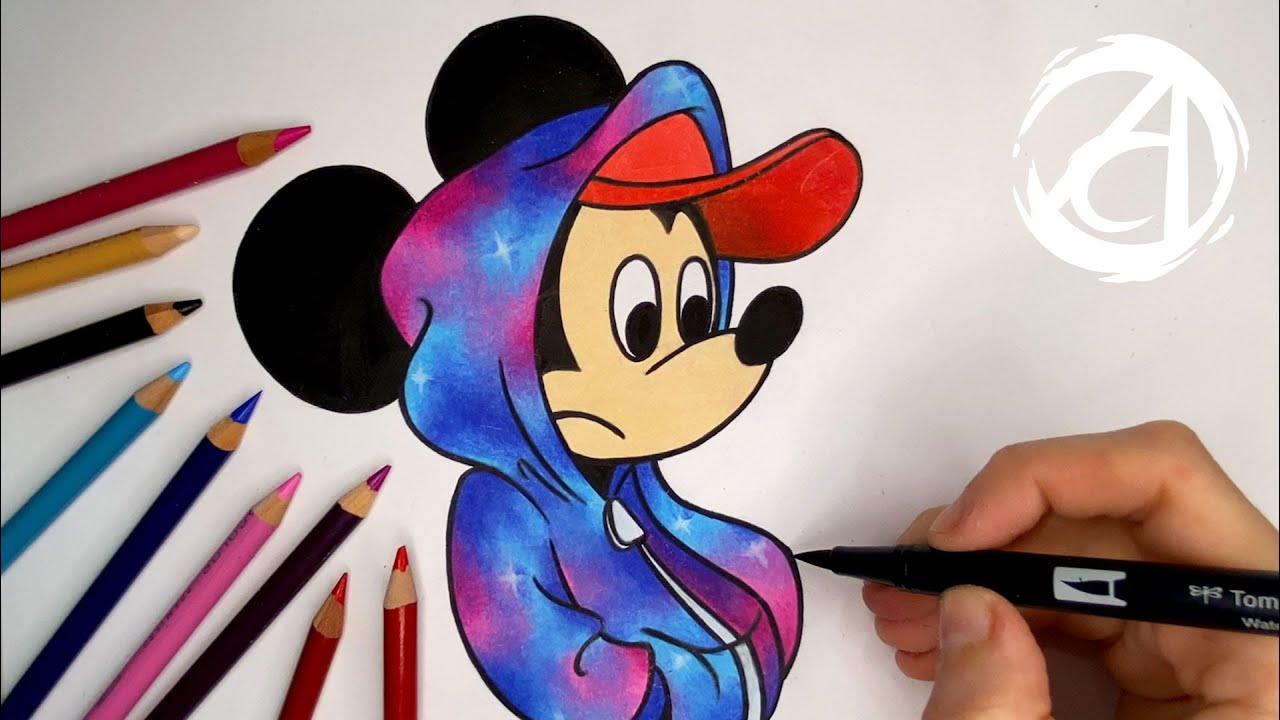 Como Desenhar O Corpo Do Mickey Mouse