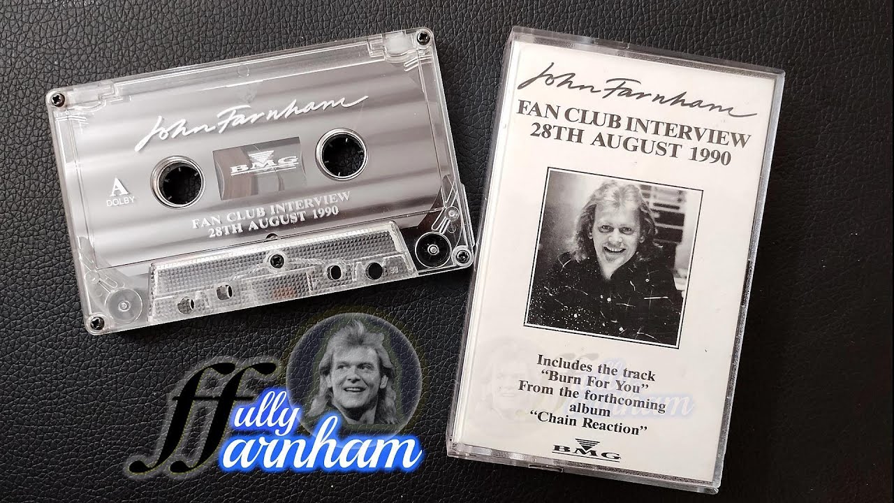 John Farnham - Fan Club Interview 1990 (AUDIO ONLY) - YouTube