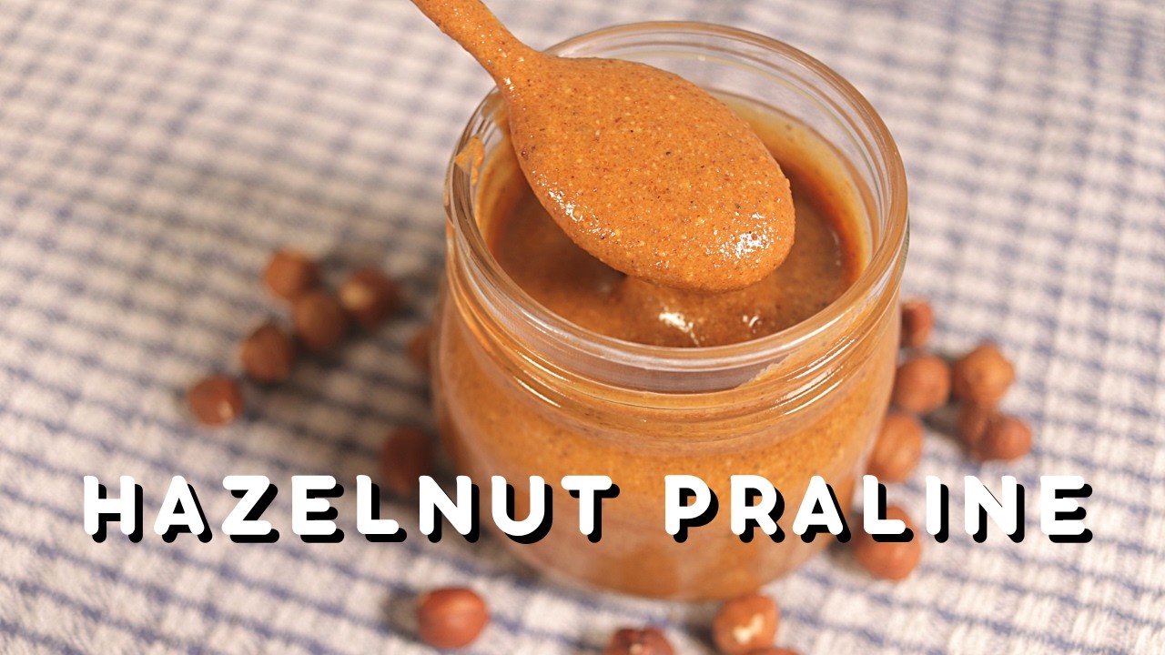 PRALINE PASTE from almonds and hazelnuts | Pastry 101 | Easy guide ...