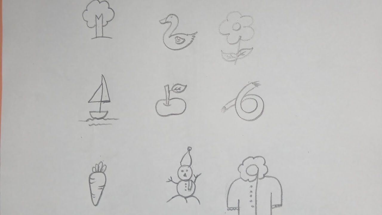 How to Turn Shapes & Numbers into Cute Drawings!#EasyDrawing # ...