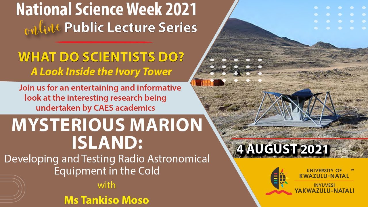 What do scientists do? - Mysterious Marion Island - YouTube