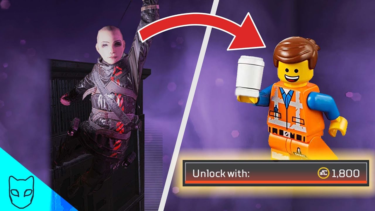 lego wraith swings into action | apex legends - YouTube