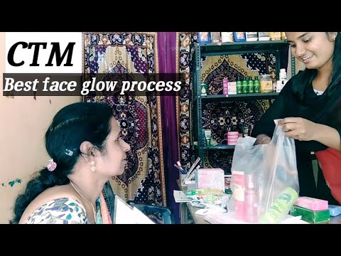 CTM process simply explaination || best face glow Process ...