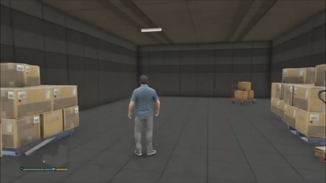 GTA V How to get into NOOSE HQ Storage Room Single-Player - YouTube
