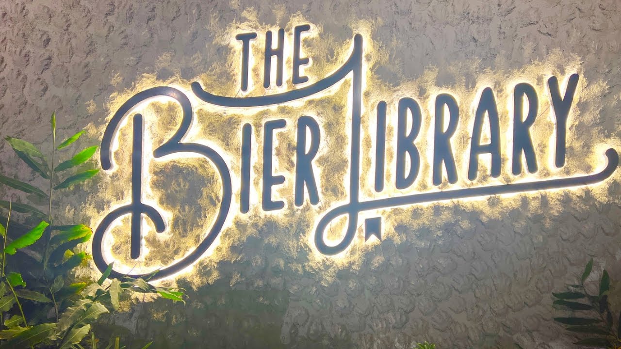 BIER LIBRARY | Sarjapur Bangalore | Amazing vibe ! - YouTube